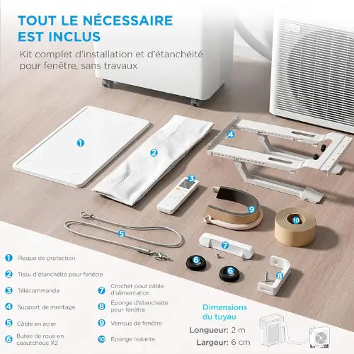 Midea PortaSplit - Refroidit comme une clim fixe, se branche comme un ...